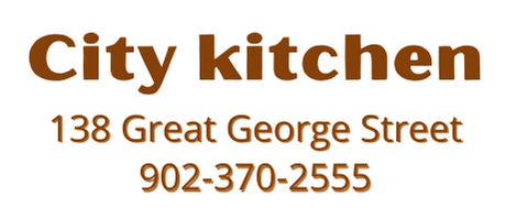 Menu for City Kitchen Restaurant in Charlottetown, PE | Sirved