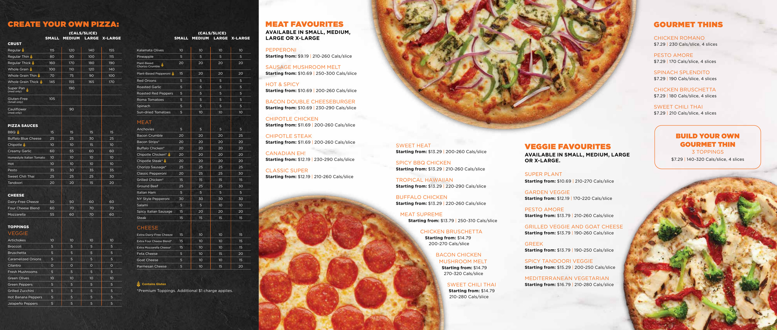 Menu - Waterloo ON's Pizza Pizza | Sirved