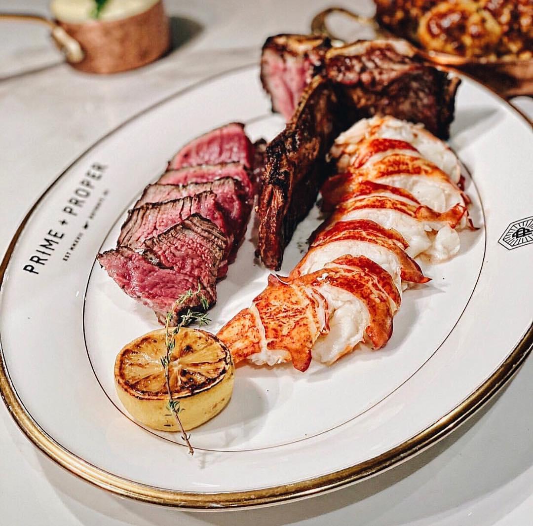 Prime + Proper menus in Detroit, Michigan, United States