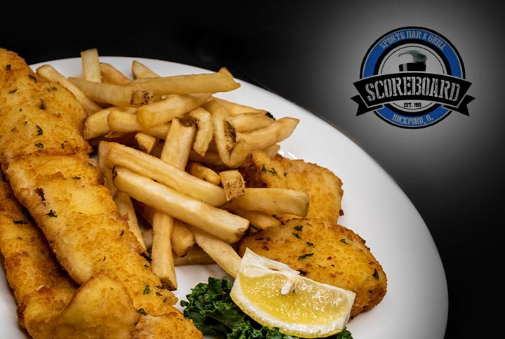 Scoreboard Sports Bar menu in Rockford, Illinois, USA