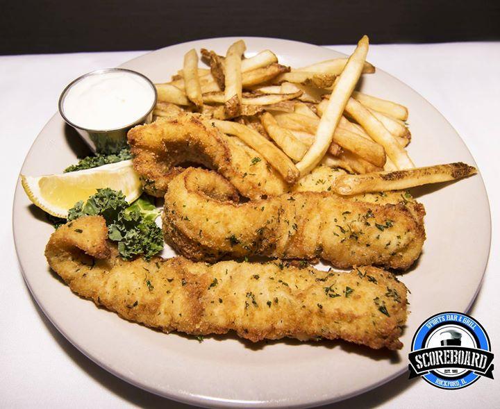 Scoreboard Sports Bar menu in Rockford, Illinois, USA