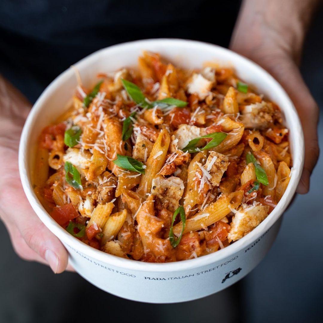 Piada Italian Street Food menu in Cincinnati, Ohio, USA