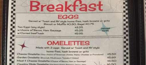 Menu for Old Time Diner in Leesburg, FL | Sirved