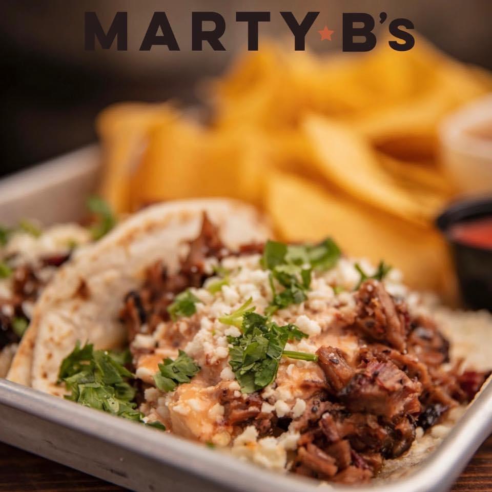 Marty B's menu in Bartonville, Texas, USA