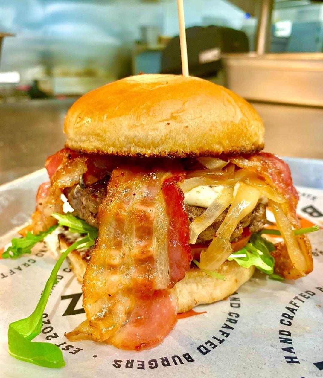 Bunz handcrafted burgers menu in San Antonio, Texas, USA