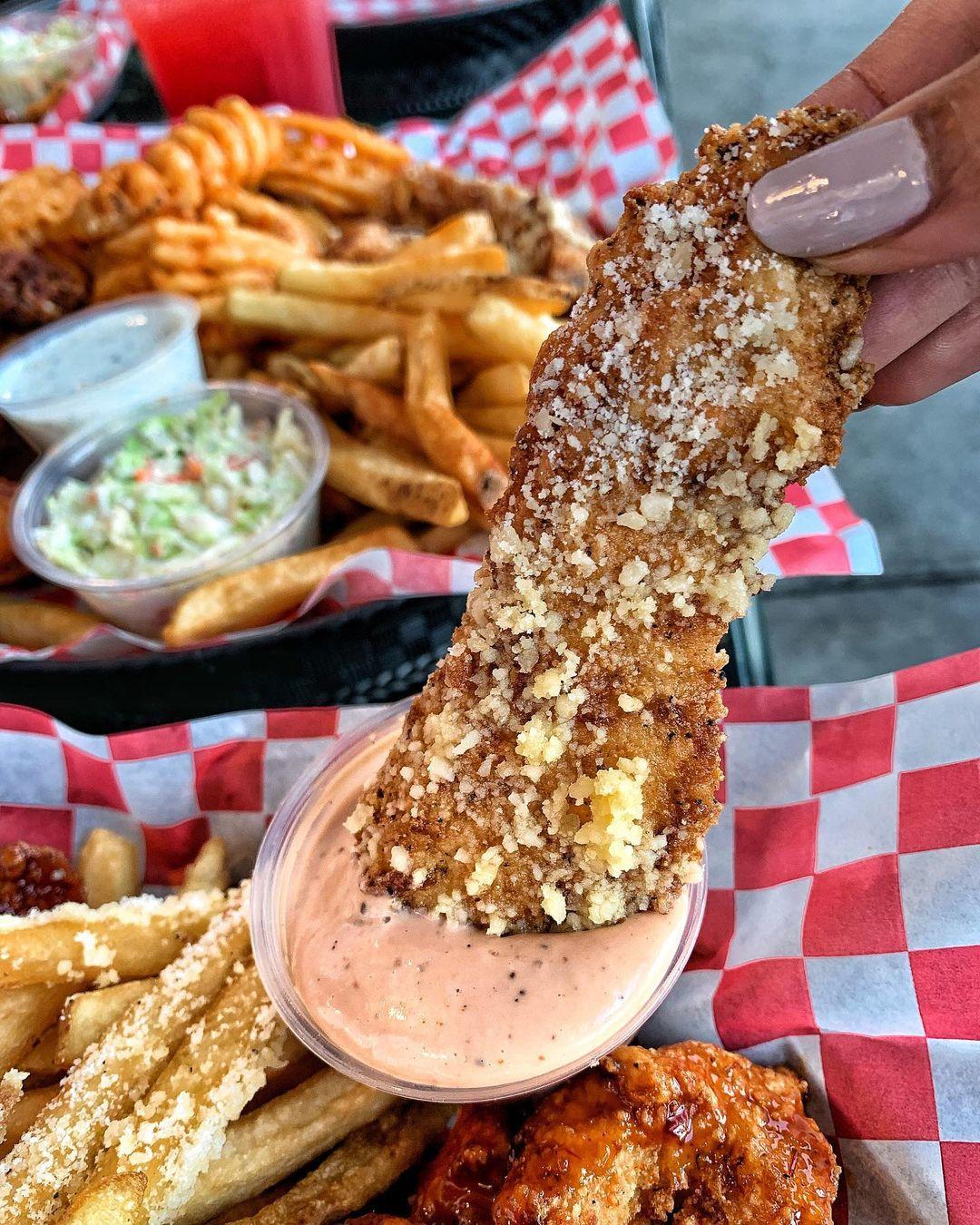 Top Tenders & Wings menu in Torrance, California, USA