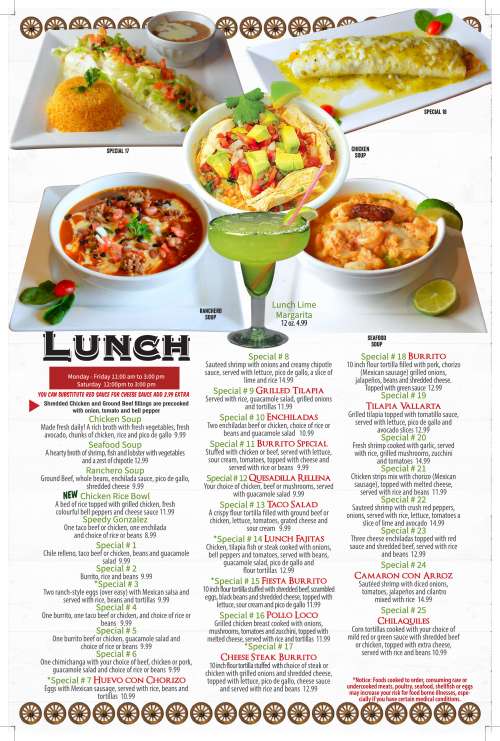 El Rancho Grande - West Chester menu in West Chester Township, Ohio, USA