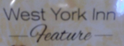 Menu for West York Inn in York, PA | Sirved