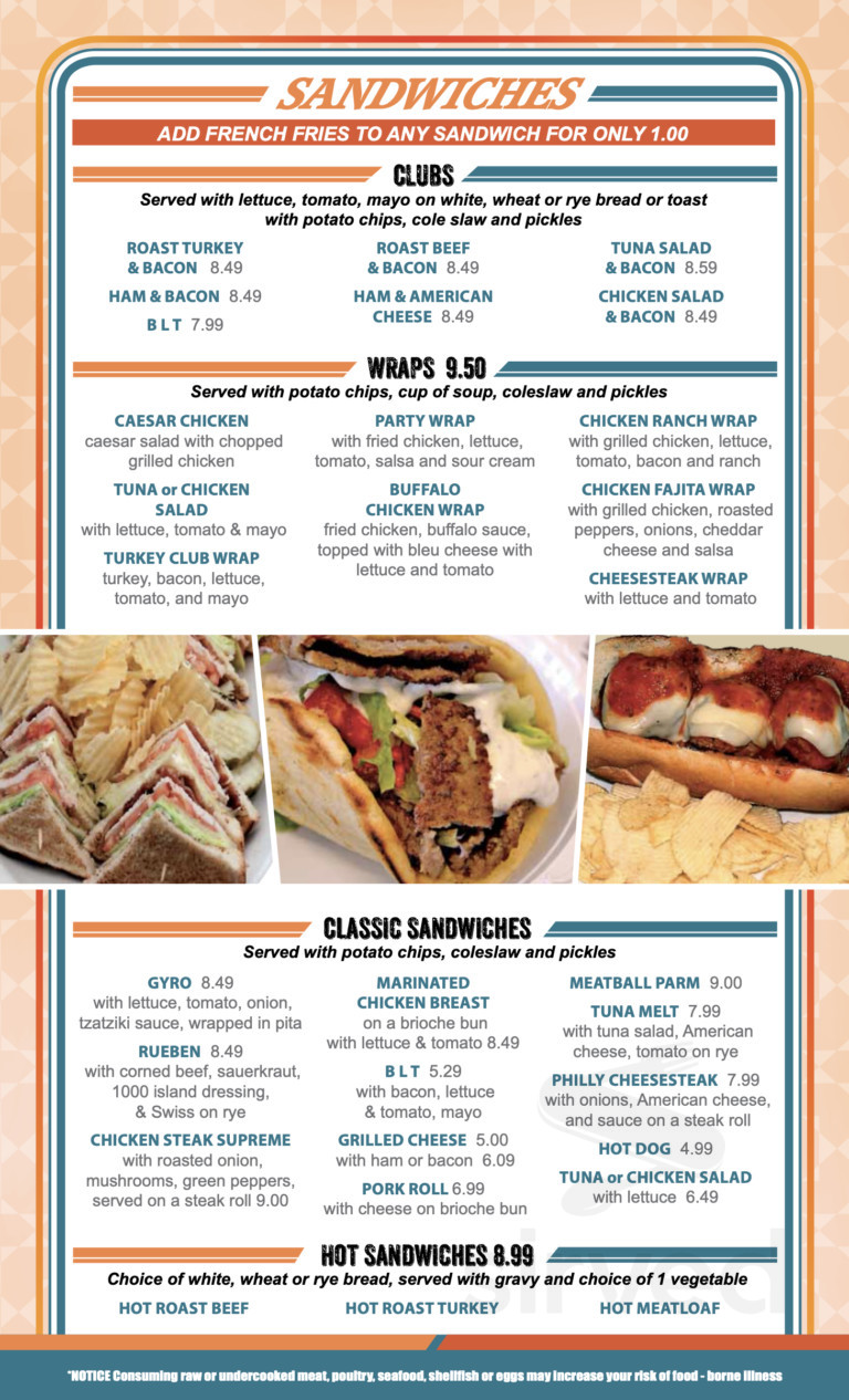 Larry's Family Restaurant American & Mexican Food menus in Pottstown ...