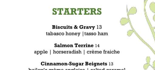 Menu for Trummer's Restaurant in Clifton, VA | Sirved