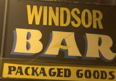 Menu for Windsor Bar in Boulder, MT | Sirved