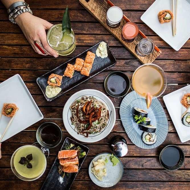 Two Ten Jack menu in Nashville, Tennessee, USA