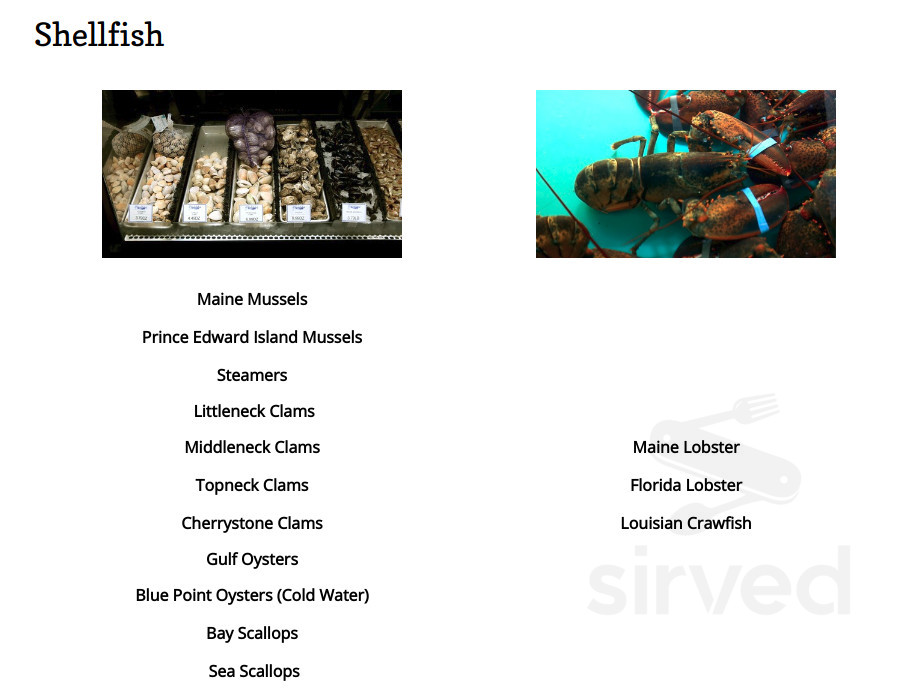 Ward's Seafood Market & Take-Out menus in Clearwater, Florida, United ...