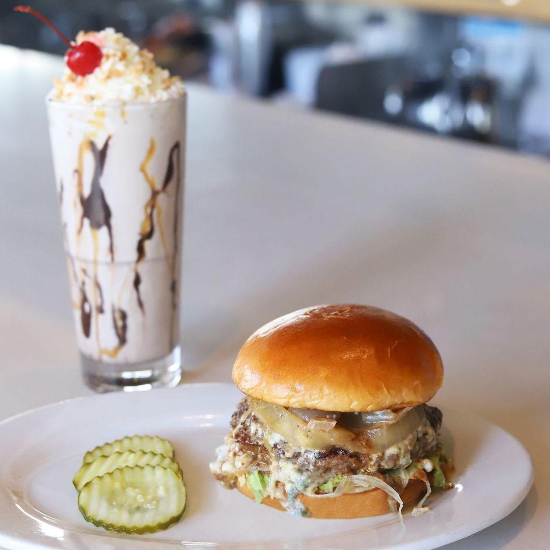 Zinburger menu in Scottsdale, Arizona, USA