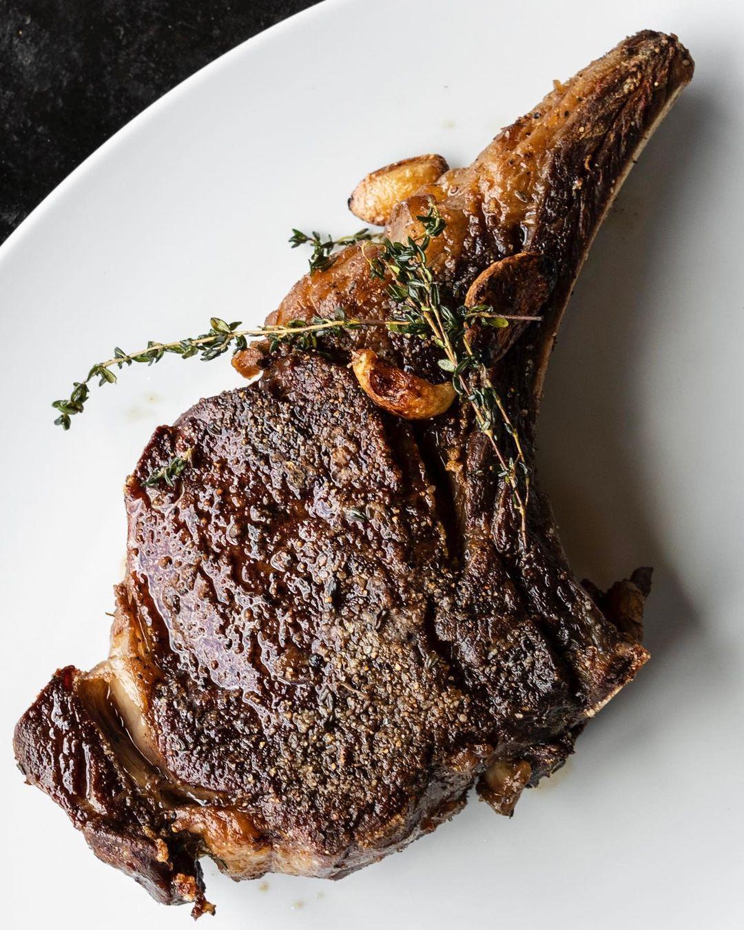 Georgia James Steak menu in Houston, Texas, USA