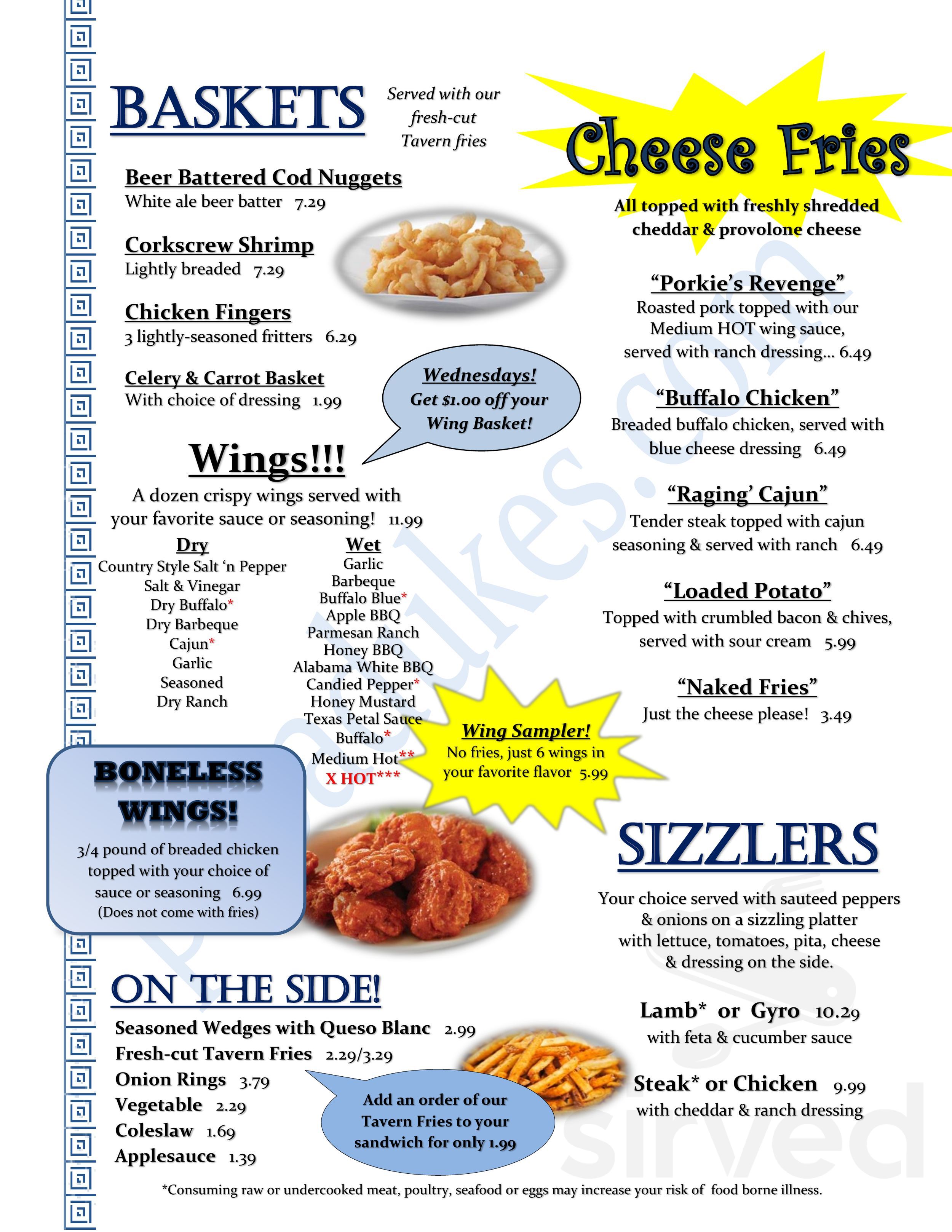 Paris Grill menus in Aliquippa, Pennsylvania, United States