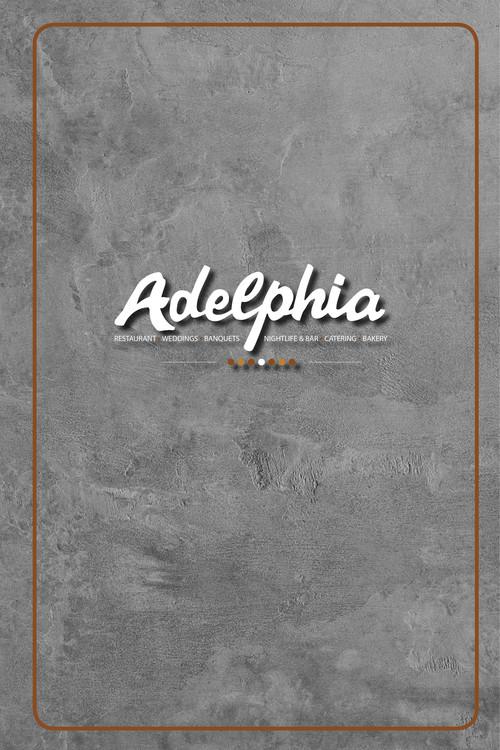 Adelphia Restaurant & Events menu in Deptford, New Jersey, USA