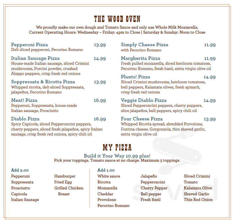 Hays City Store & Ice House menus in Driftwood, Texas, United States