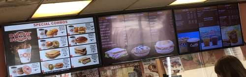 Dippin Donuts menu in Worcester, Massachusetts, USA