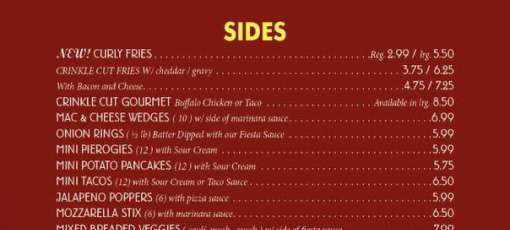 Menu for Pizza Bella - Forty Fort in Kingston, PA | Sirved