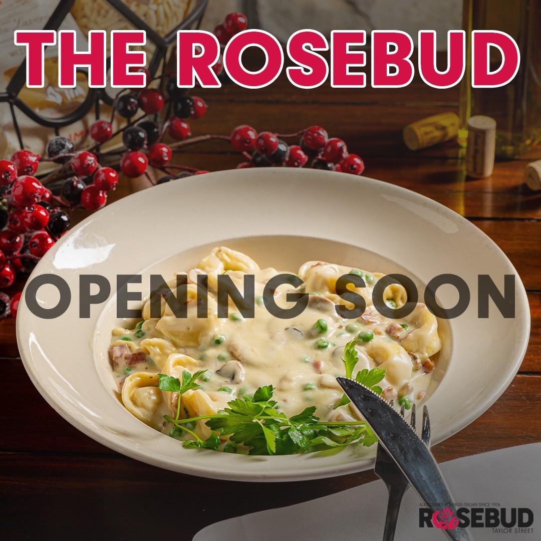 The Rosebud menu in Chicago, Illinois, USA