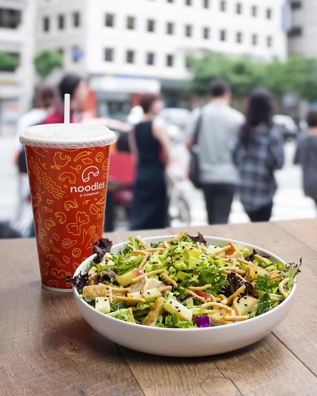 Noodles and Company menu in Pittsburgh, Pennsylvania, USA