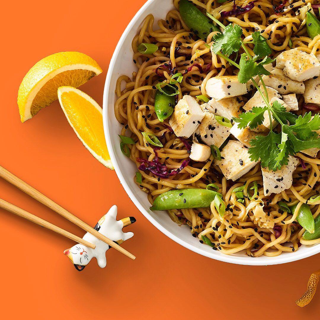 Noodles and Company menu in Pittsburgh, Pennsylvania, USA