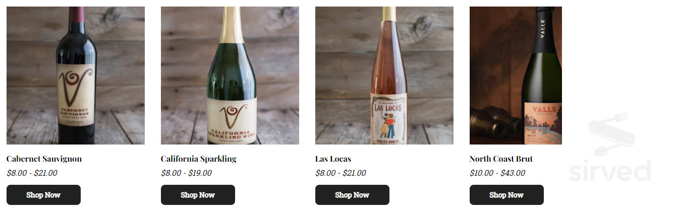 Vista Ranch Farming Area menu in Merced, California, USA