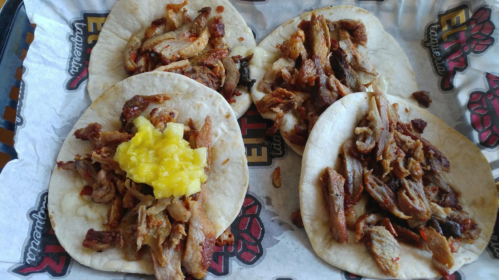 Menu for El Tiz Tizoncito Kessler Park in Dallas, Texas, United States