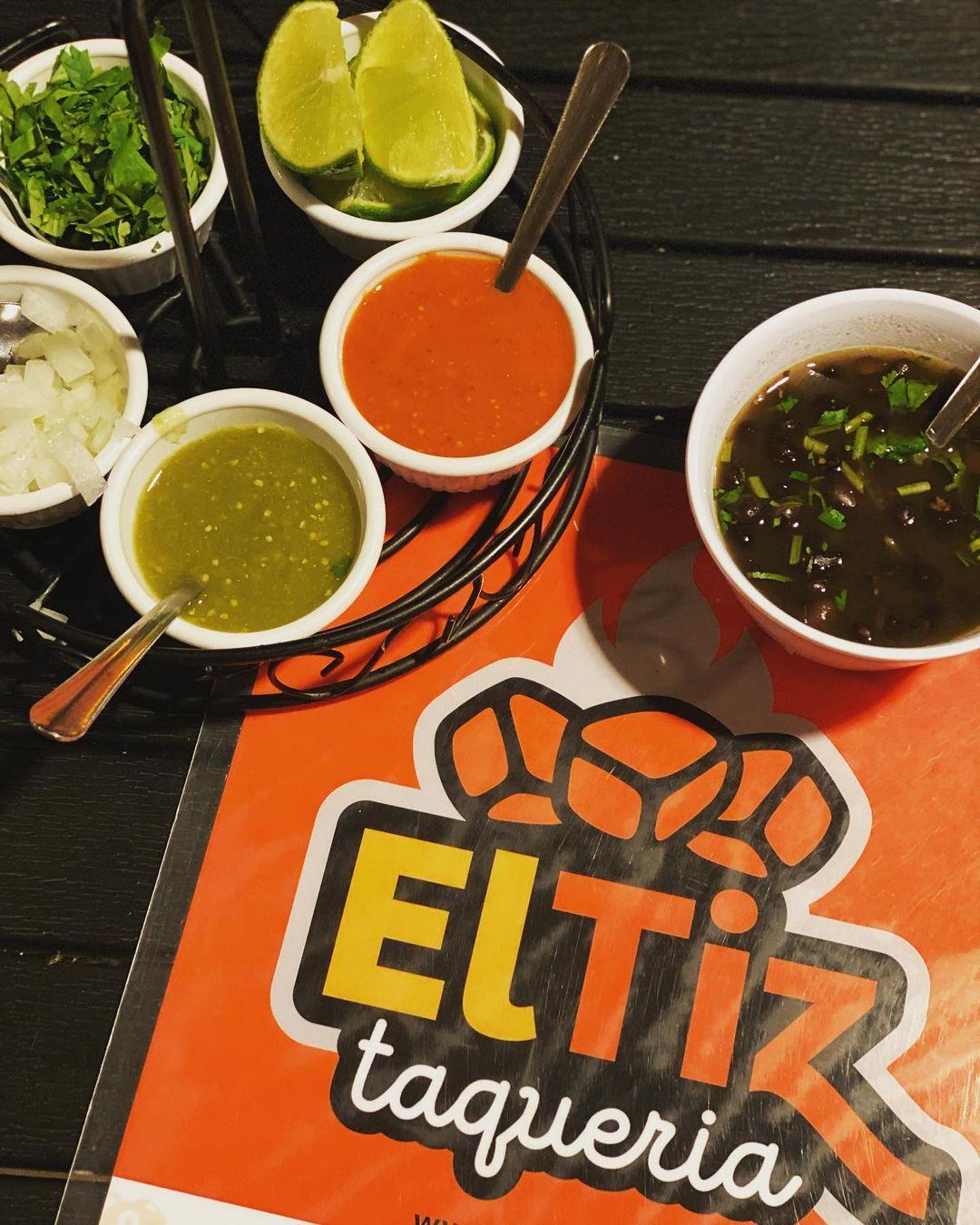 Menu for El Tiz Tizoncito Kessler Park in Dallas, Texas, United States