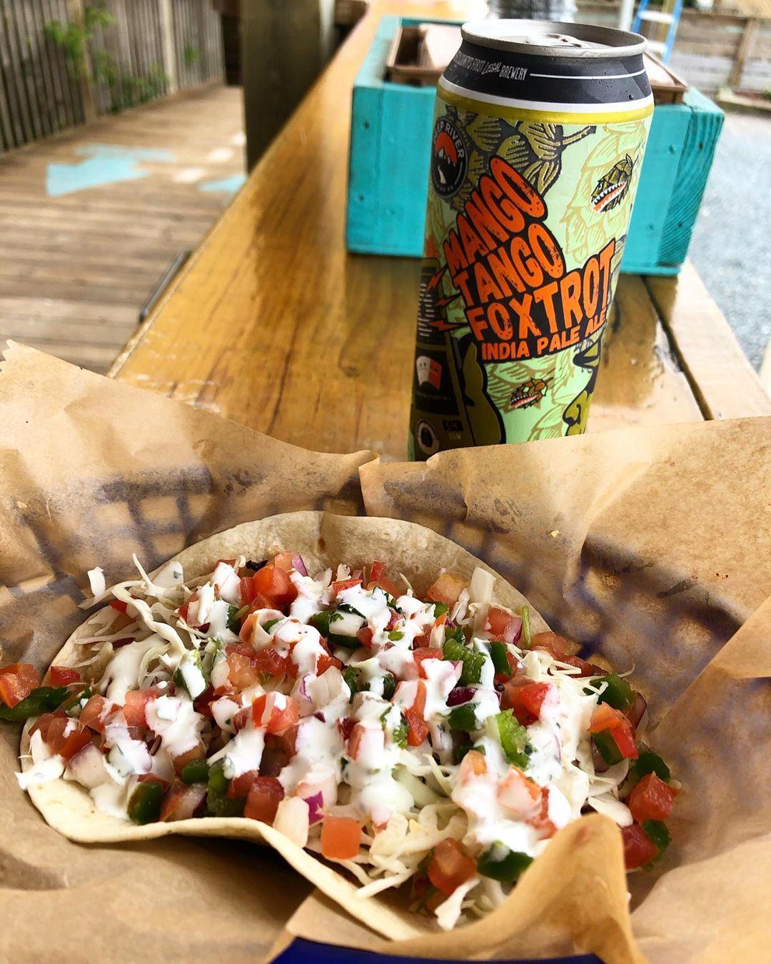 Shaka Taco menu in Surf City, North Carolina, USA