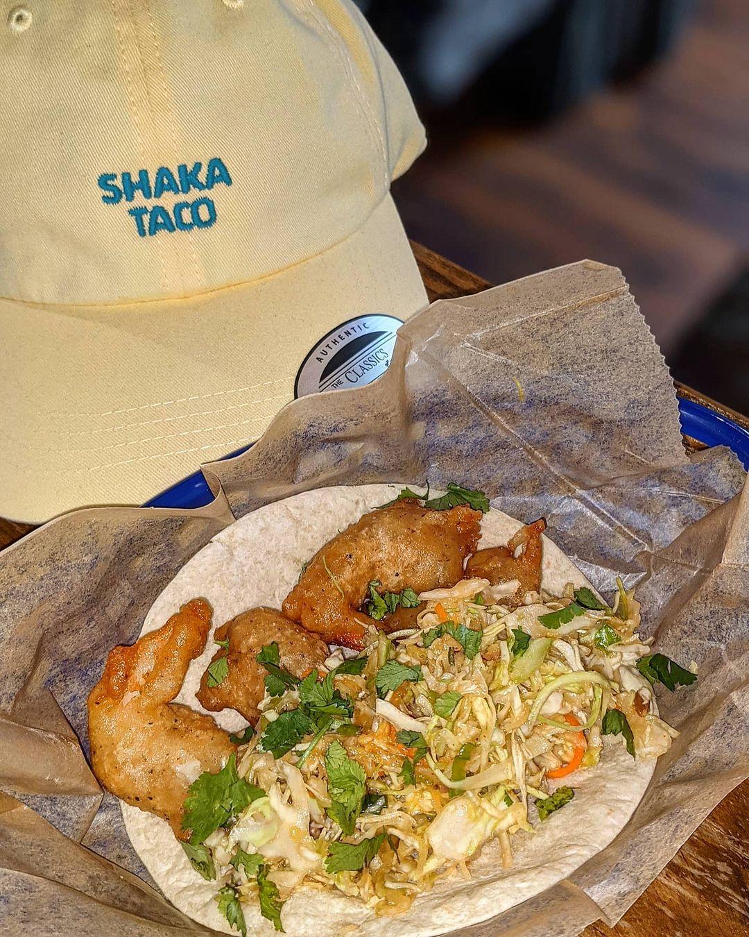 Shaka Taco menu in Surf City, North Carolina, USA