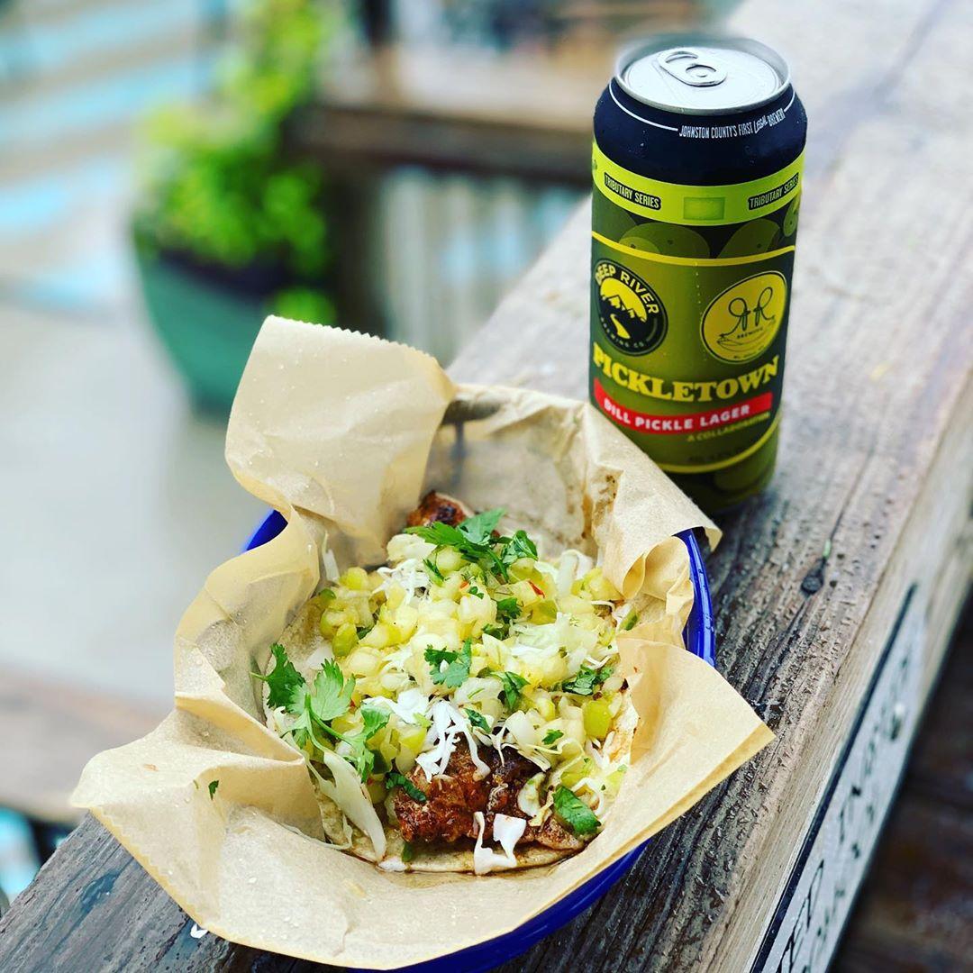 Shaka Taco menu in Surf City, North Carolina, USA