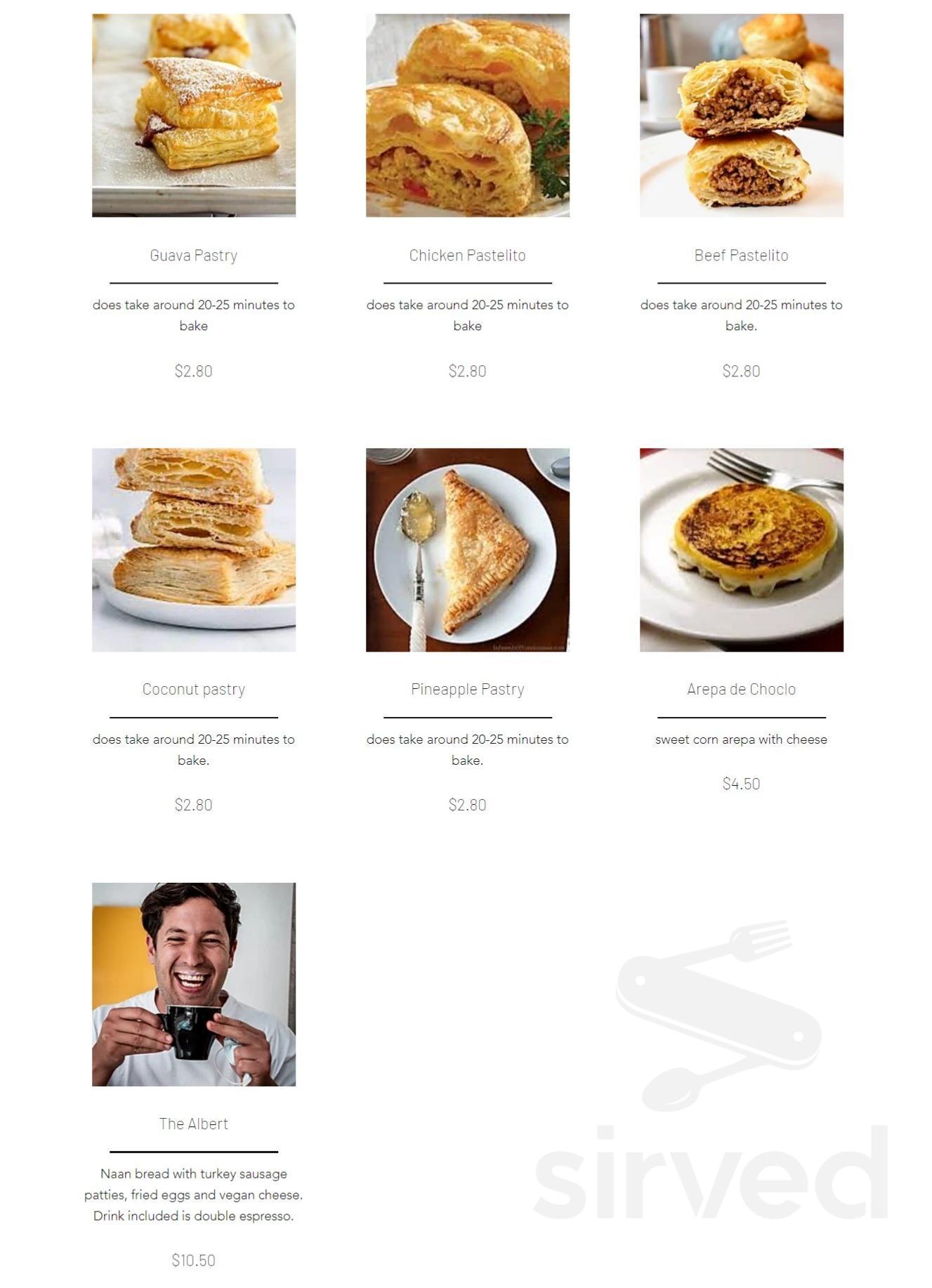 Menu - Kissimmee FL's Boga Cafe & Bread | Sirved