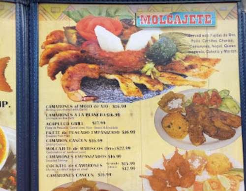 Tortilleria El Progreso menu in Azalea Park, Florida, USA