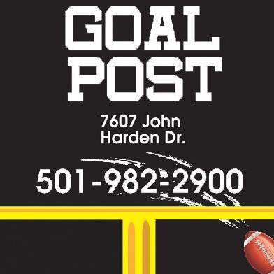 Menu for The Goal Post in Jacksonville, AK | Sirved