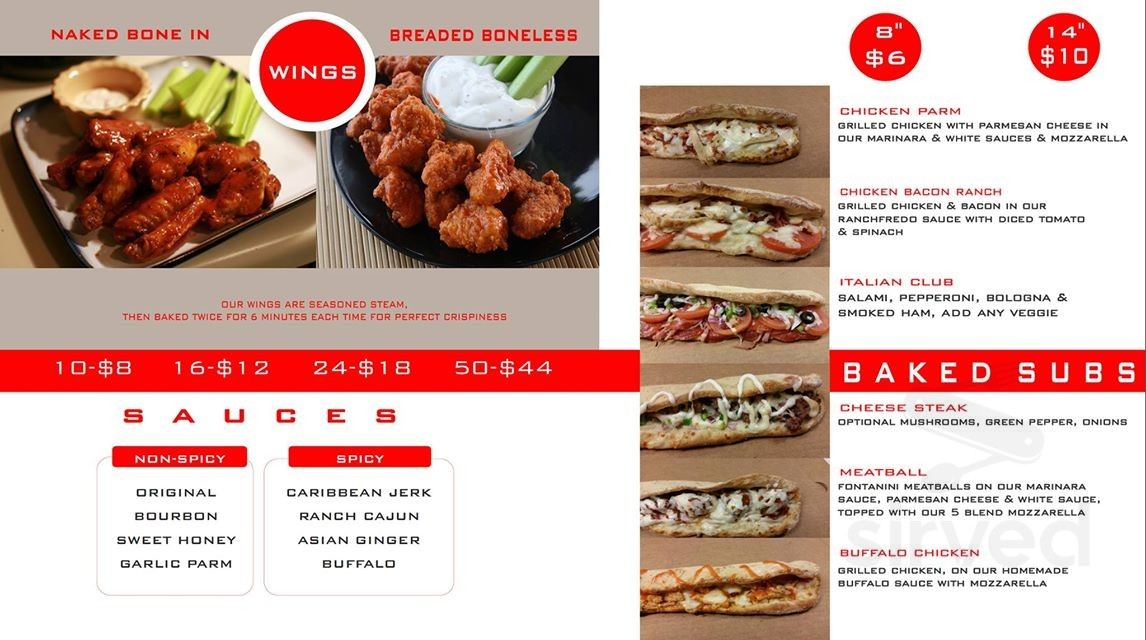 SLIDDERS PIZZA menus in Winter Garden, Florida, United States