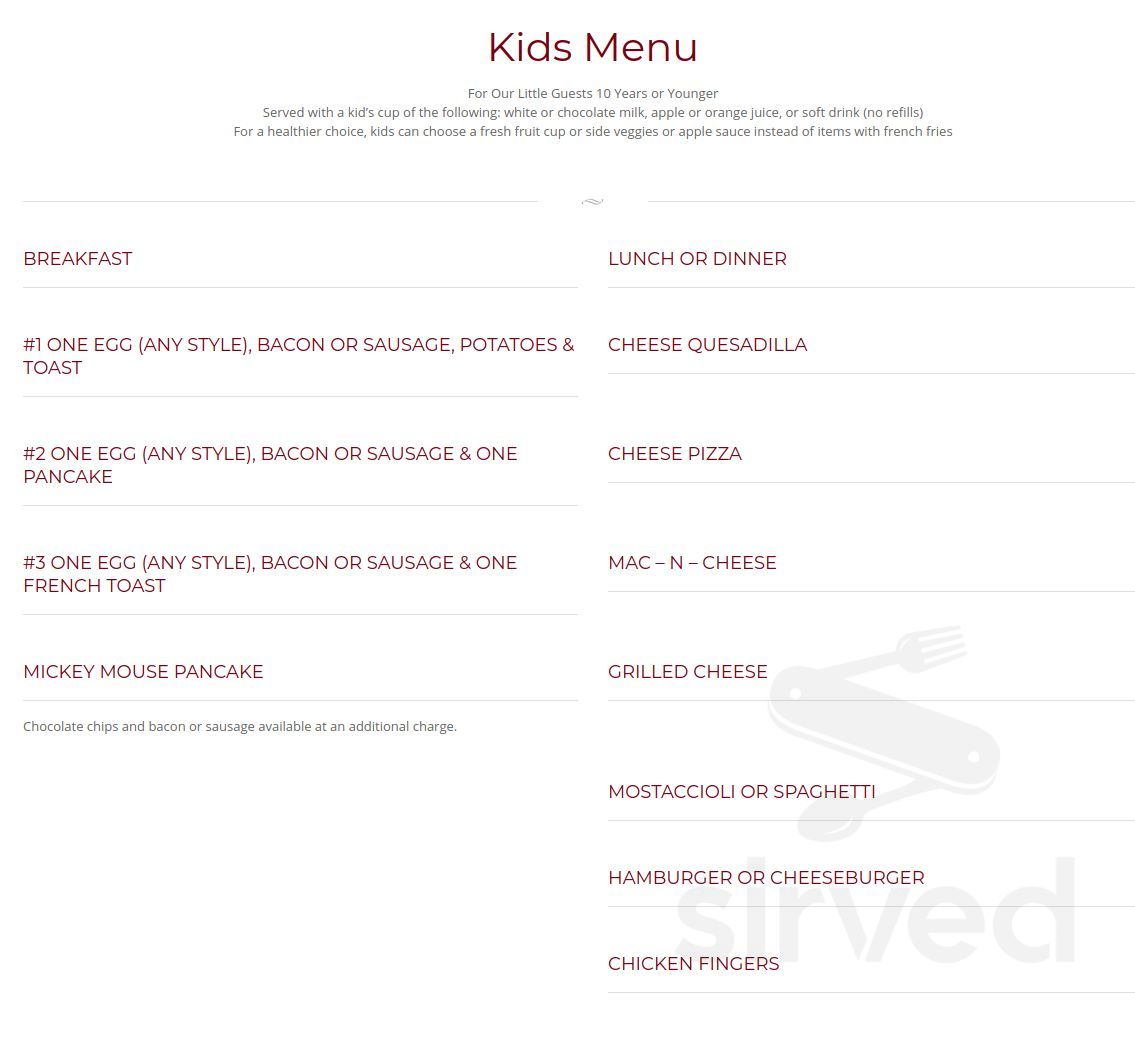 Menu for 3 Brothers Restaurant in Woodstock, IL | Sirved