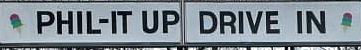 Phil-It Up Drive In menu in Jersey Shore, Pennsylvania, USA