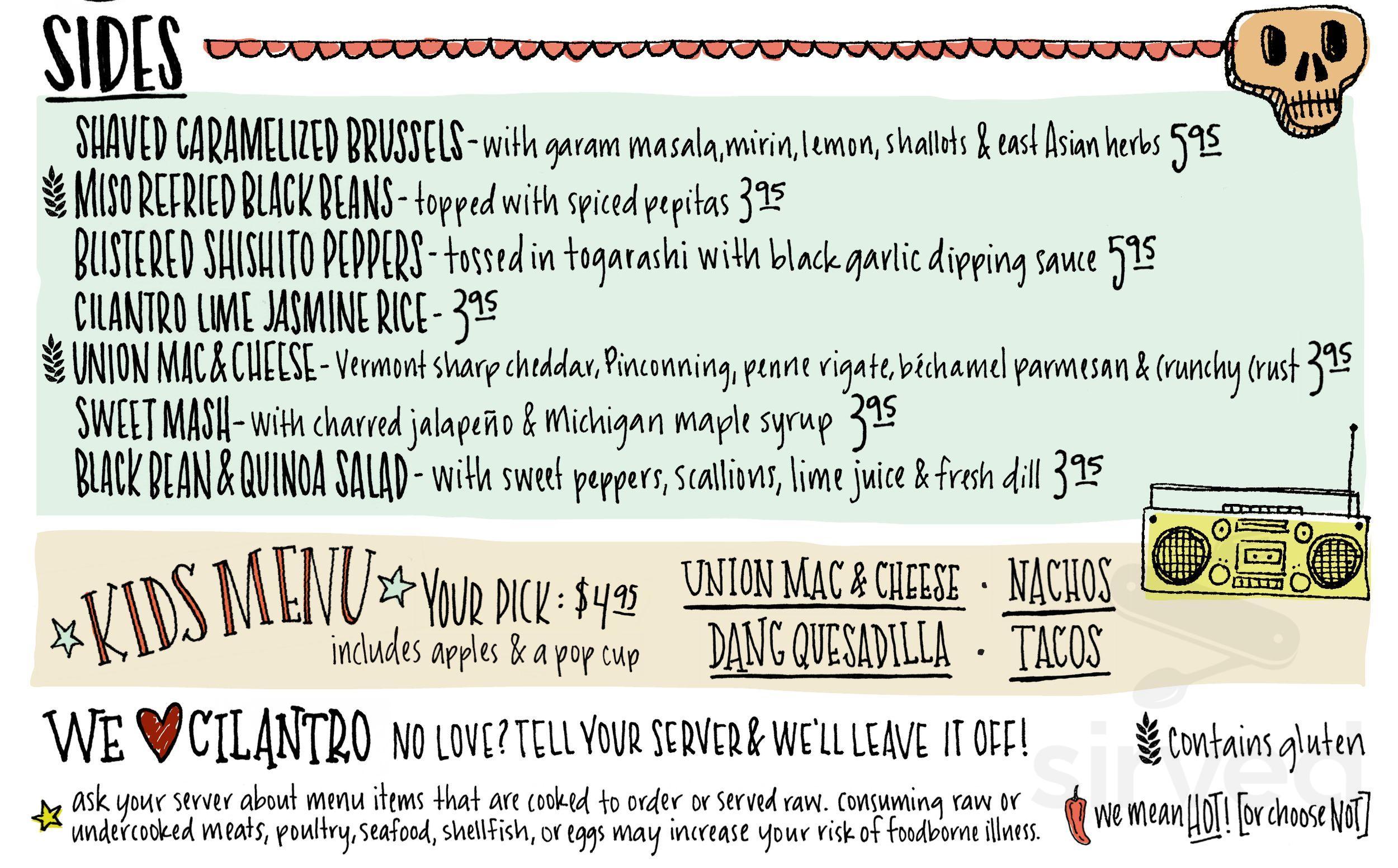 Menu - City of the Village of Clarkston MI's Honcho Latin Street Food ...