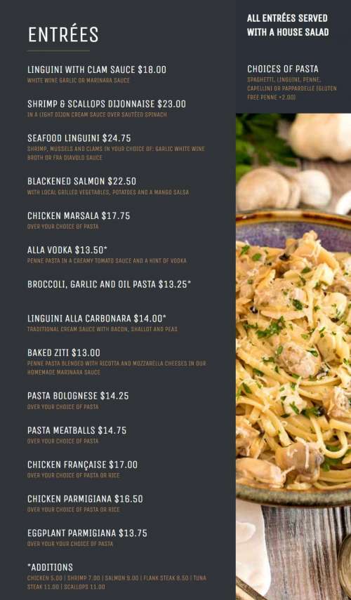 Layton Hotel Tavern menu in Layton, New Jersey, USA