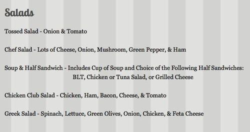 New Beginnings Restaurant menu in Grand Rapids, Michigan, USA