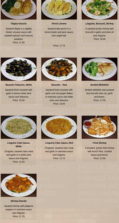 Gatto's Italian Restaurant & Bar menu in Tinley Park, Illinois, USA