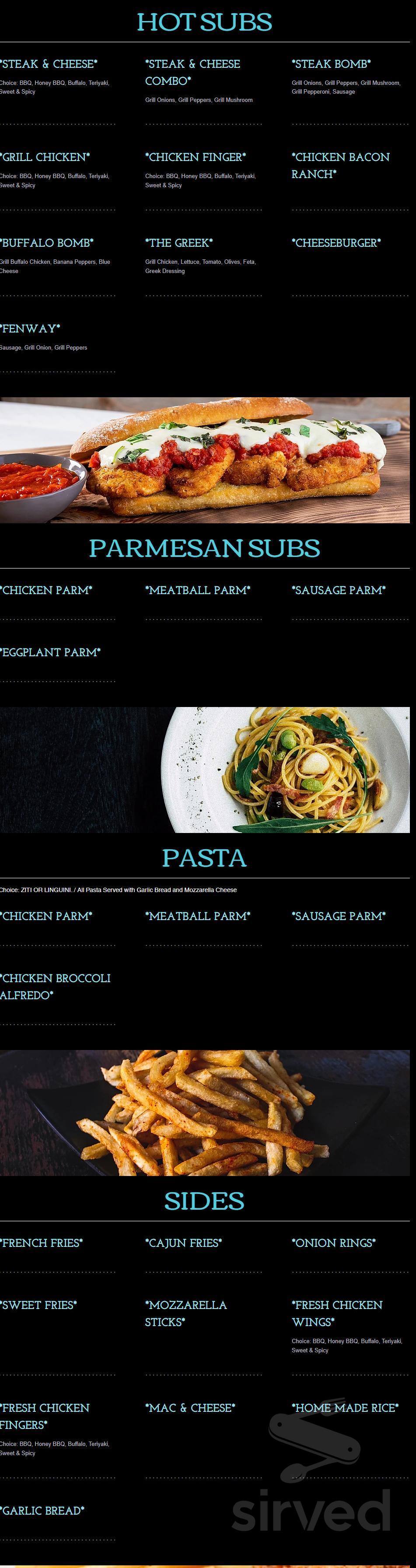 Bellagio Pizza & Grill menu in Dedham, Massachusetts, USA