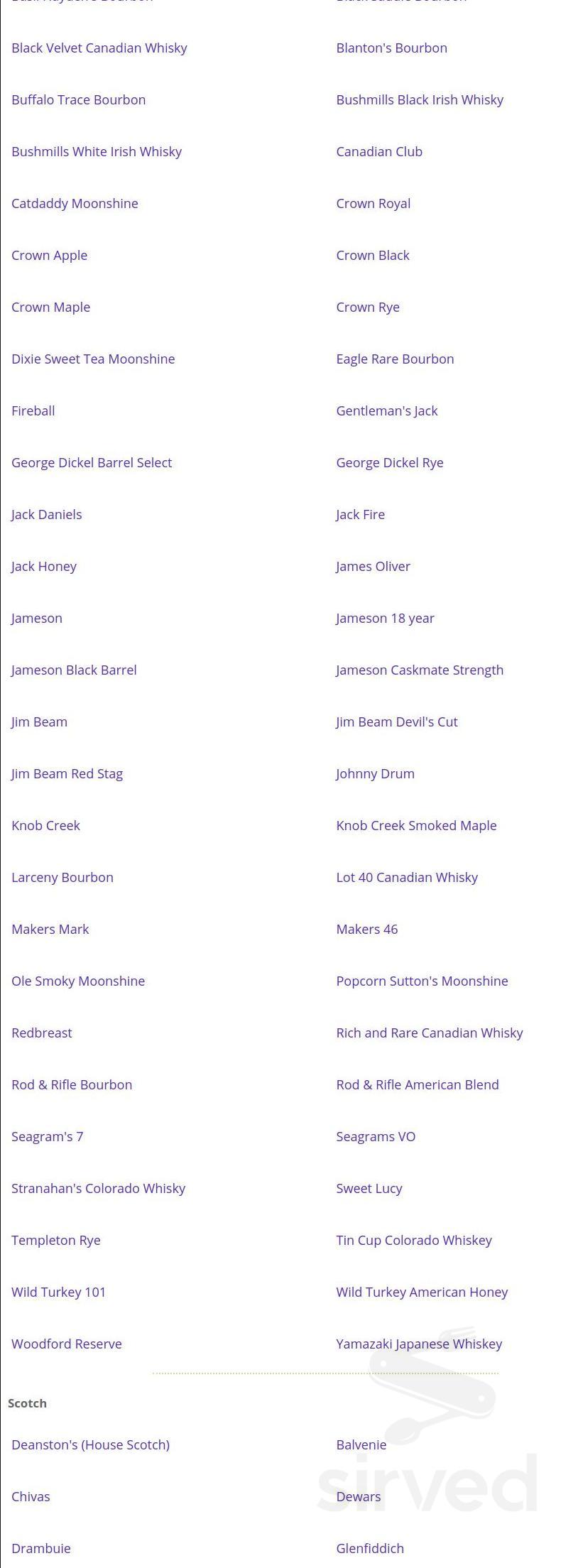 Gabby Goat American Pub & Grill menus in Effingham, Illinois, United States