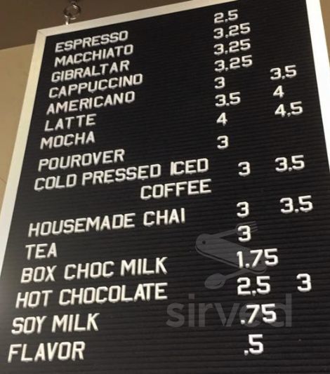 Addis Cafe In Oak Park menu in Oak Park, Illinois, USA