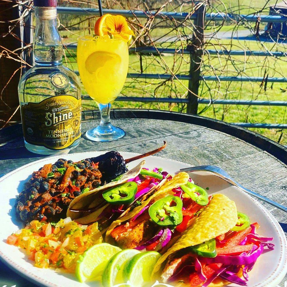 Short Mountain Distillery menu in Woodbury, Tennessee, USA