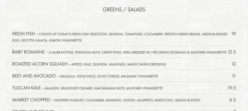 Menu for Market North End in Birmingham, MI | Sirved