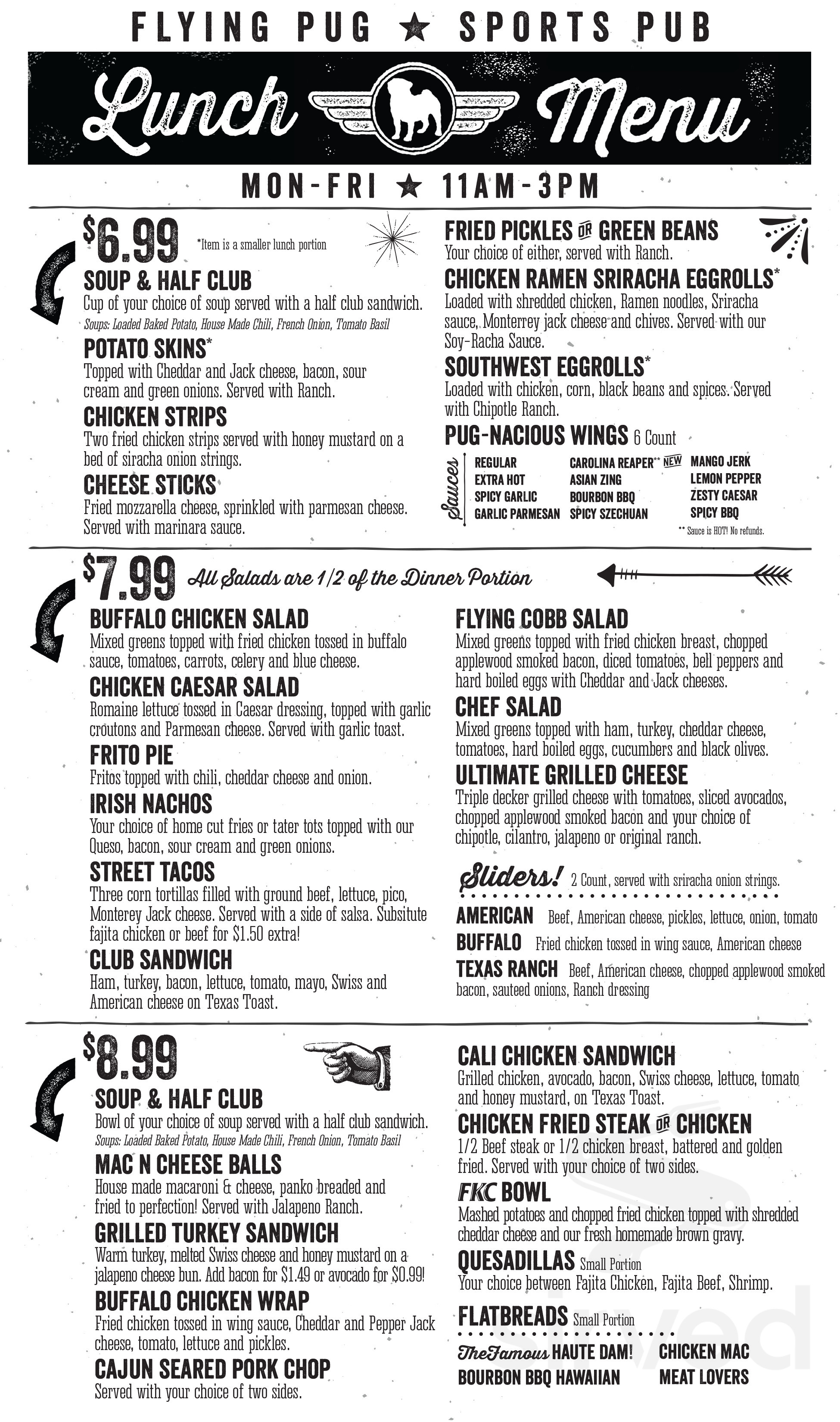 The Flying Pug menus in Spring, Texas, United States