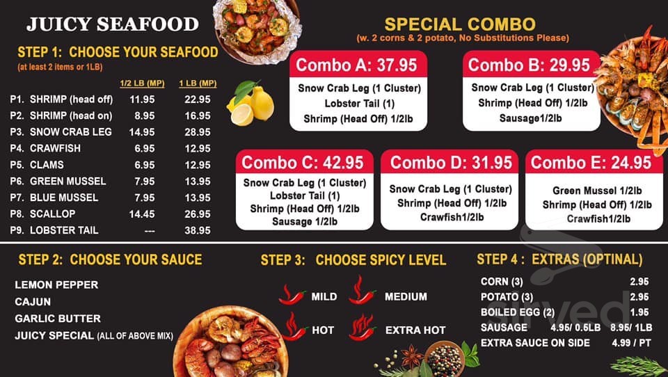 Menu - Tampa FL's Craft Fry Wing | Sirved